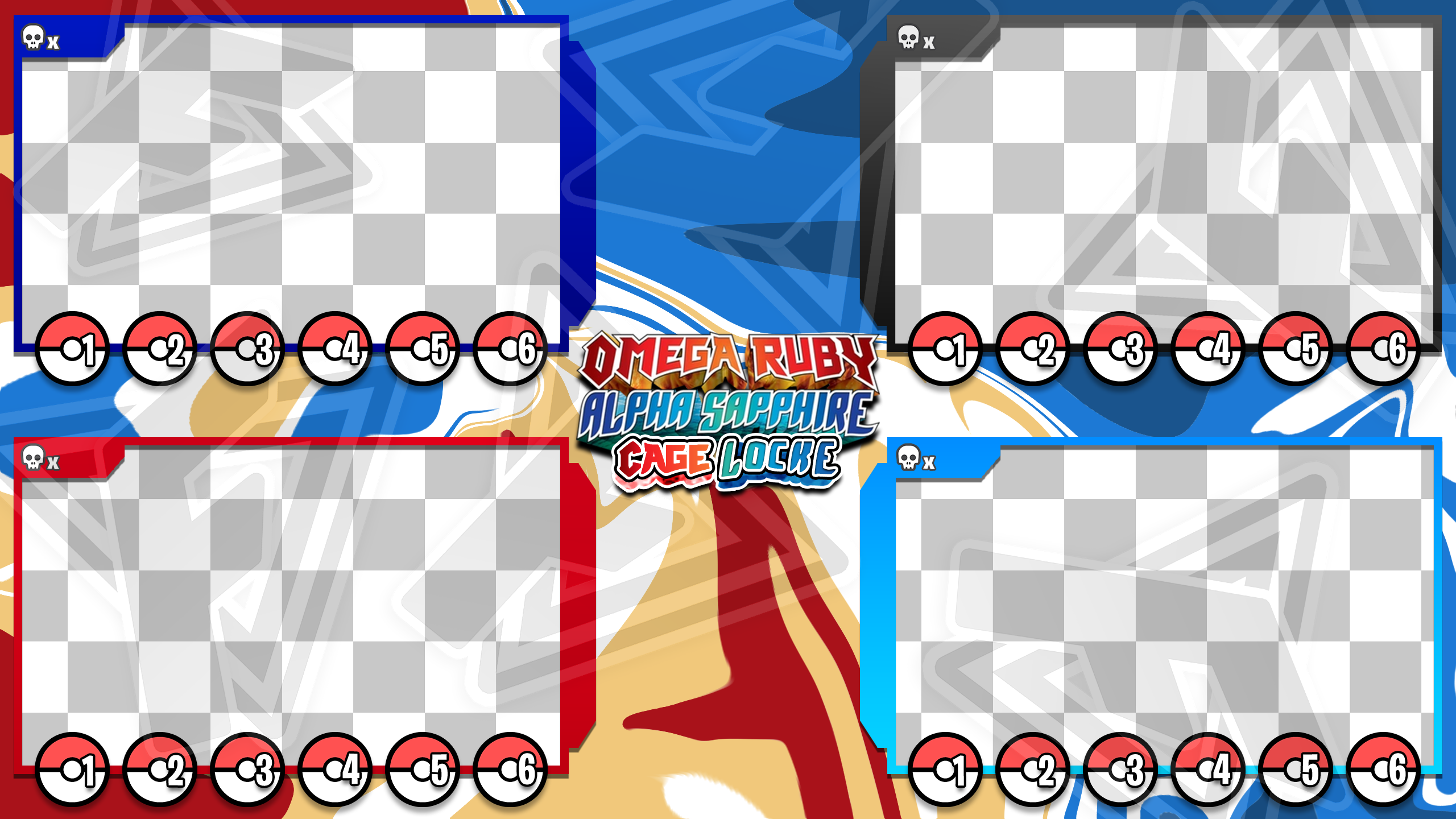 Pokemon Stream Overlays