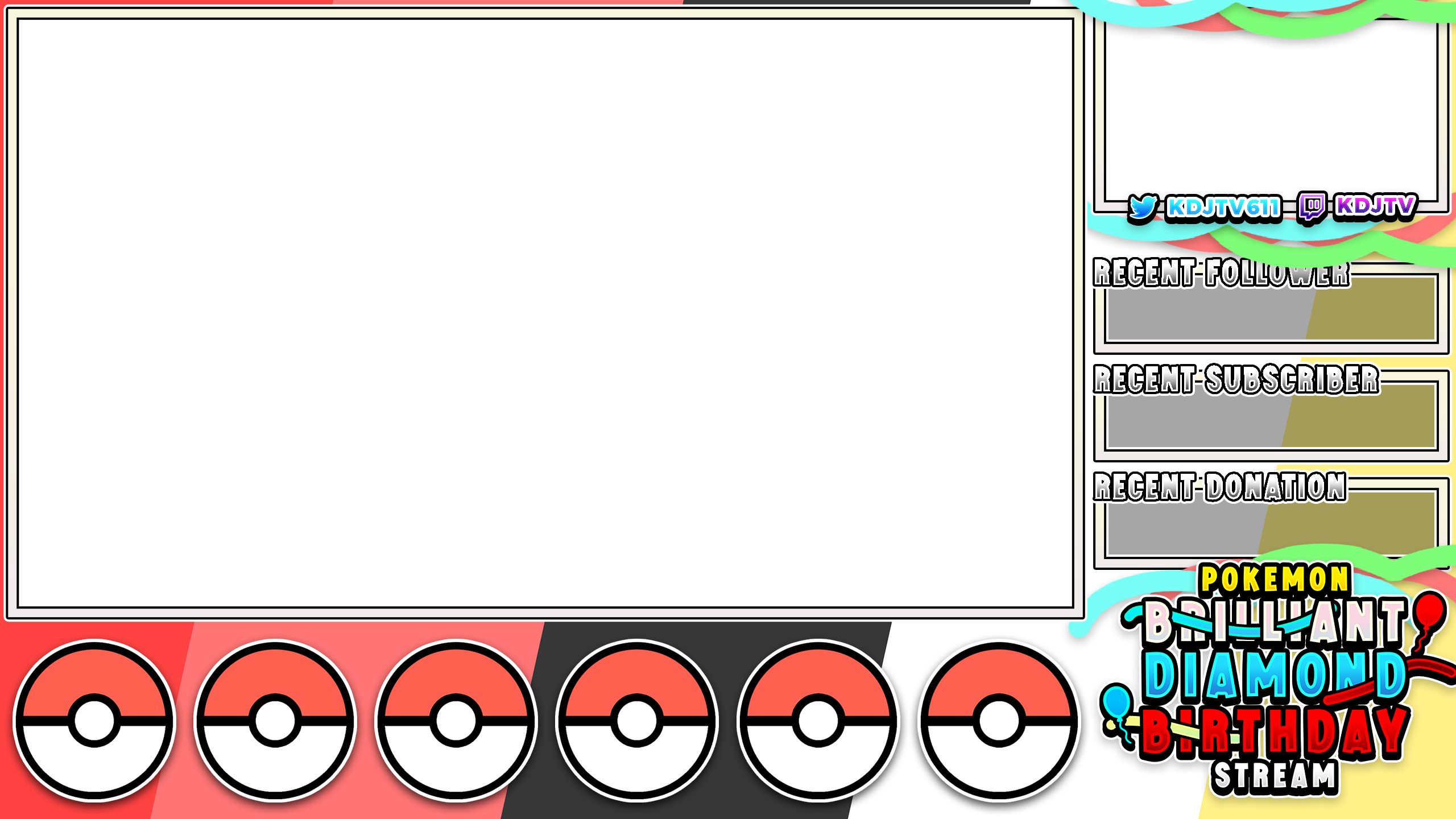 Pokemon Stream Overlays