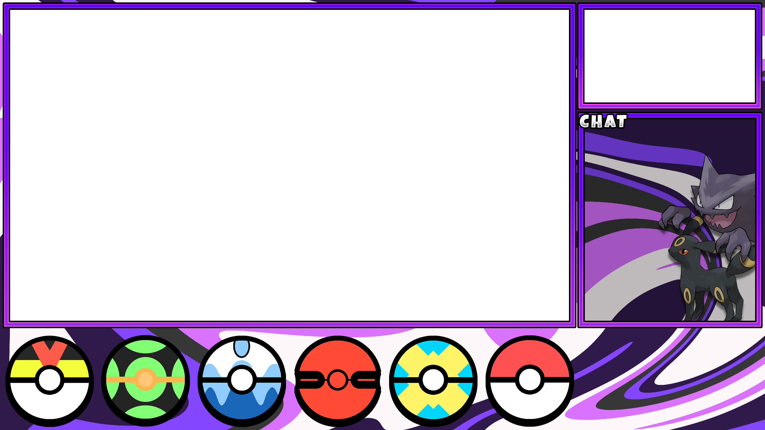 Pokemon Stream Overlays