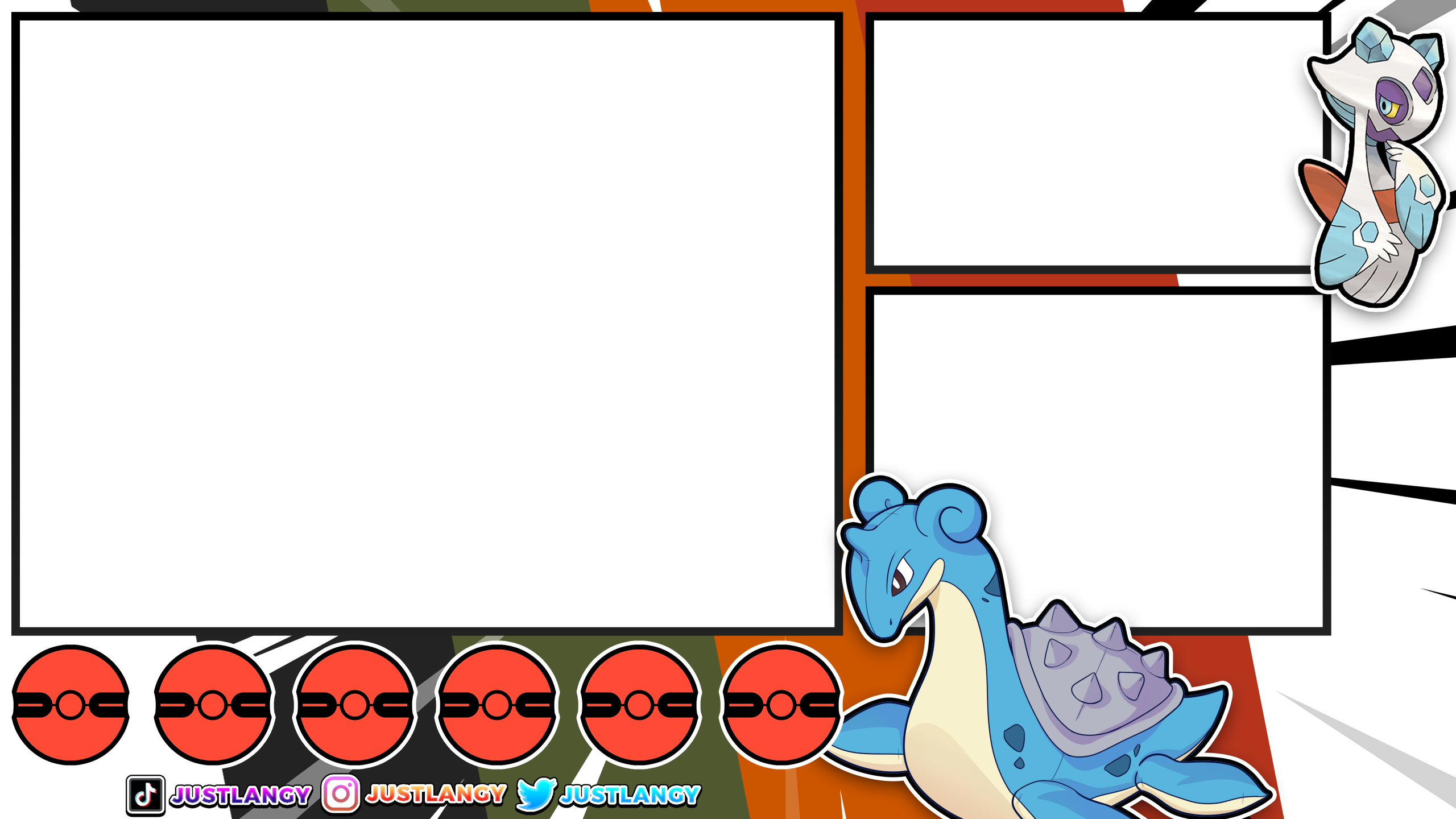 Pokemon Stream Overlays